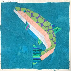 Rainbow Trout Paper-piecing Quilt Pattern, PDF - Etsy