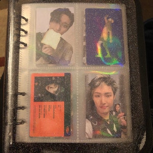 Cute Kpop Photocard Binder 4 Inch Kpop Photocard Holder Kpop Photocard ...