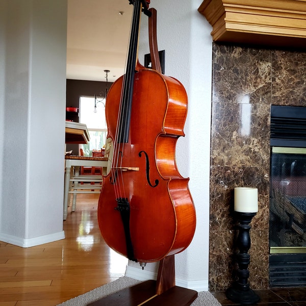 Wooden Cello Stand - Cherry, Maple, Mahogany or Walnut. - Etsy