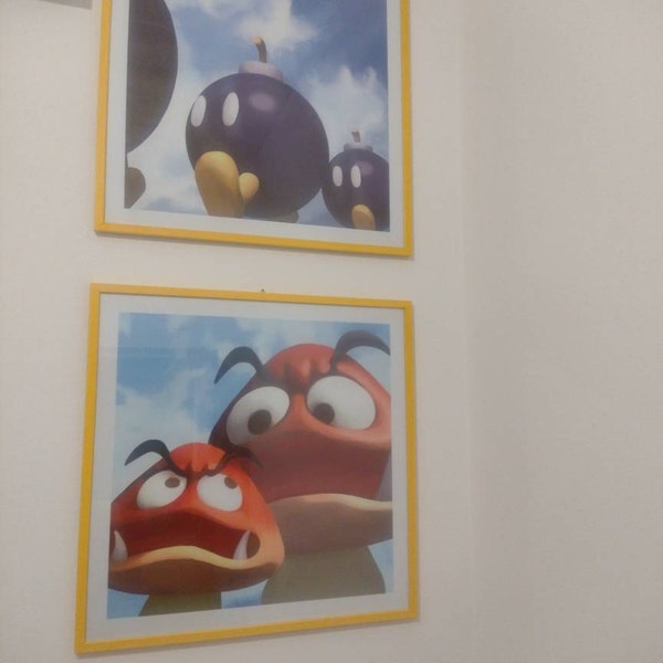 Bob-omb Battlefield Mario 64 50x50 Cm - Etsy