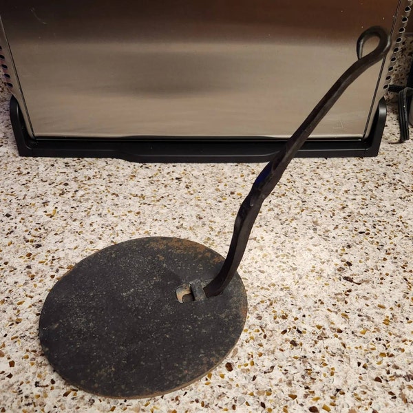 Hand Forged Railroad Spike Meat Turner and Hand Forged Railroad Spike ...