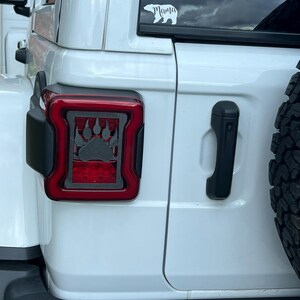 Peace Symbol Finger Style in 3D for Jeep Wrangler Led Version JK/JKU/JL ...