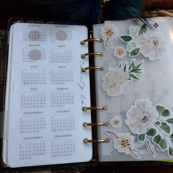 Mini Icons Stickers Sheet Transparent Stickers Planner Stickers Journal ...