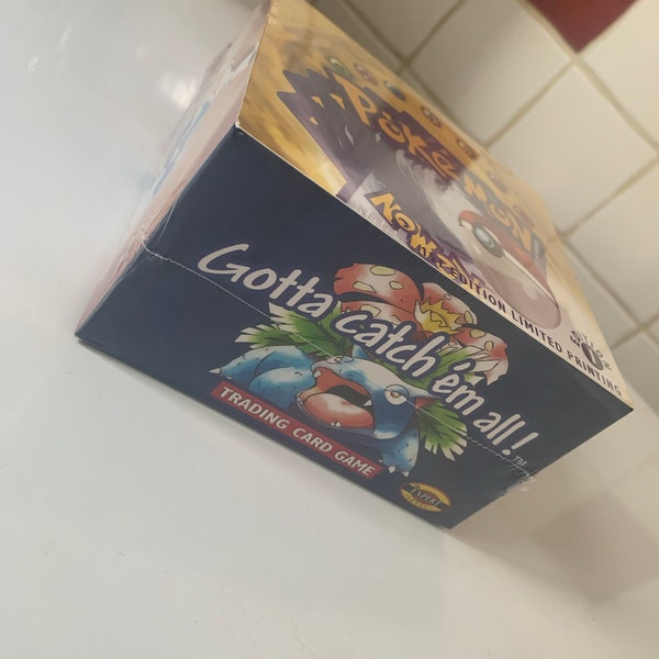 Filled & Sealed Vintage Proxy Pokemon Trading Card Game Booster Box ...