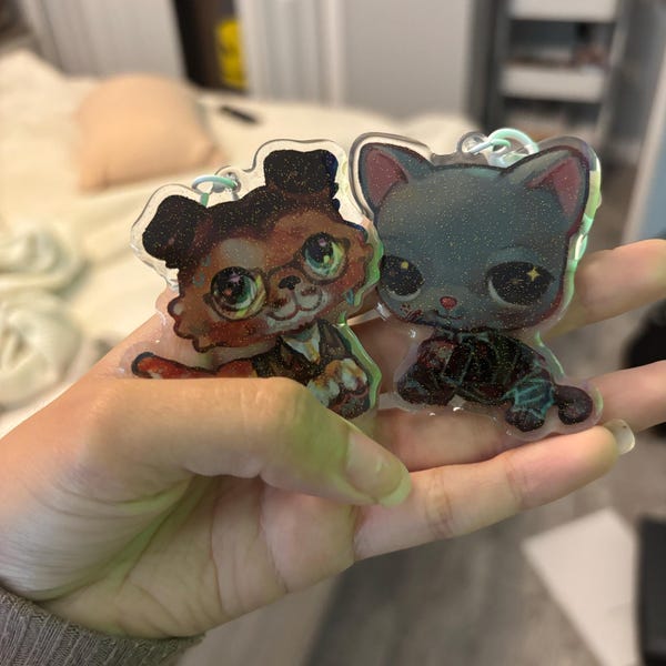 Hannibal LPS Glitter Epoxy Charms - Etsy