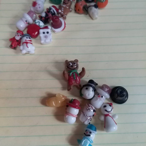 Colorful T-rex or Tyrannosaurus Rex Charm Beads - Battle of the Beads ...