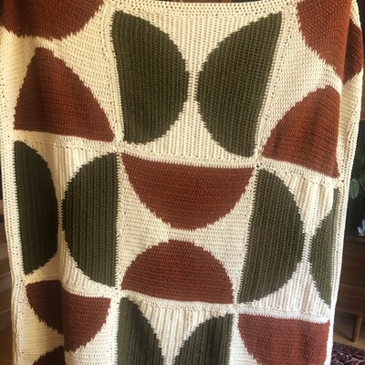 MCM Throw X Crochet Pattern - Etsy