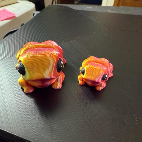 Chonky Frog STL File: Flexi Fidget Toy (digital Download) - Etsy