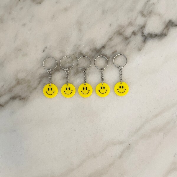 10 YELLOW Acrylic Circle Charms, 1" Opaque Acrylic Blanks Round Drop ...
