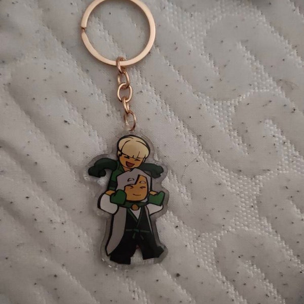 Lloyd and Sensei Garm Acrylic Charm - Etsy