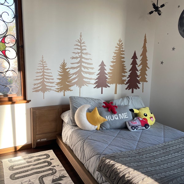 Tree Wall Decals | Forest Decals | Woodland Nursery Decor | Nursery ...