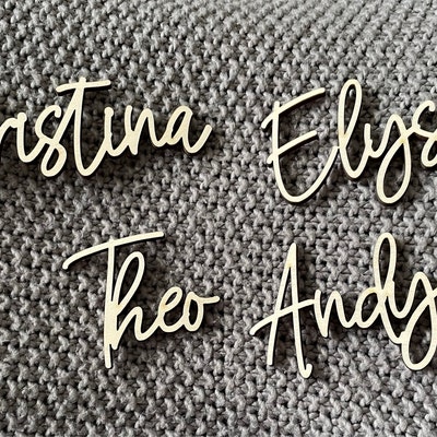 Personalised Place Names Wooden Place Names Unique Wedding - Etsy UK