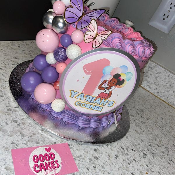 Gracie's Corner Inspired Printable Cake Topper | Birthday Decoration - Etsy
