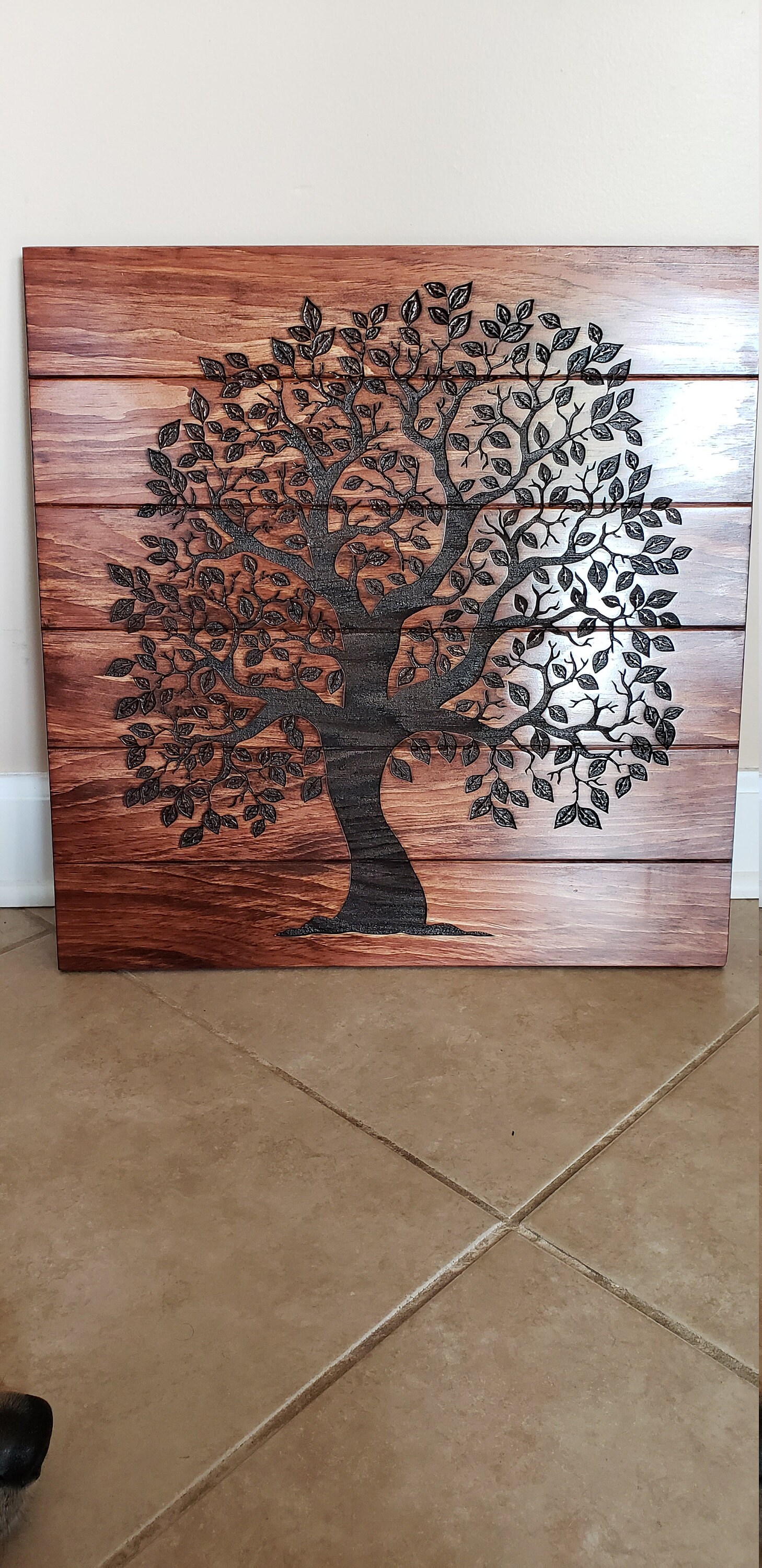 Tree of Life Wooden Sign