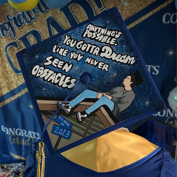Custom Graduation Cap Topper - Etsy
