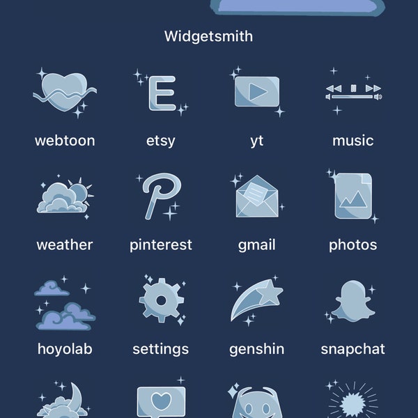 Celestial Animals Icon Set | Aesthetic Ios App Icons, Wallpapers ...