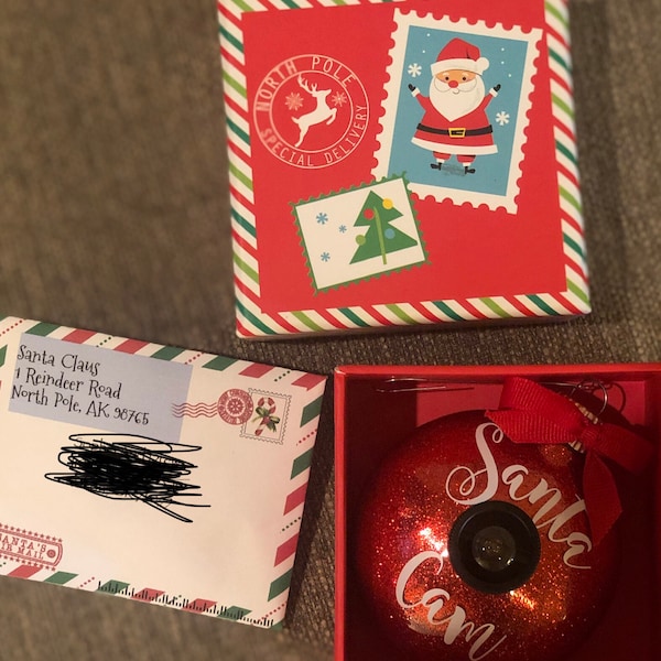 Santa Cam/spy Cam/ Santa Surveillance - Etsy