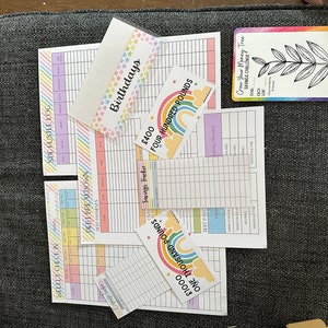 1-100 Savings Challenge Coloured Digital Download - Etsy UK