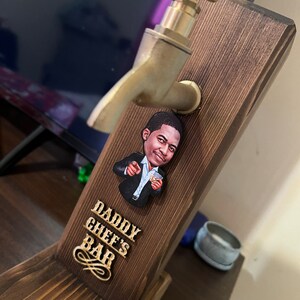 Personalized 3D Wooden Cartooned Computer Engineer Figurine Trinket ...