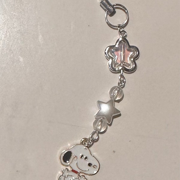 Peanuts Snoopy Phone Charm/phone Strap/keychain - Etsy