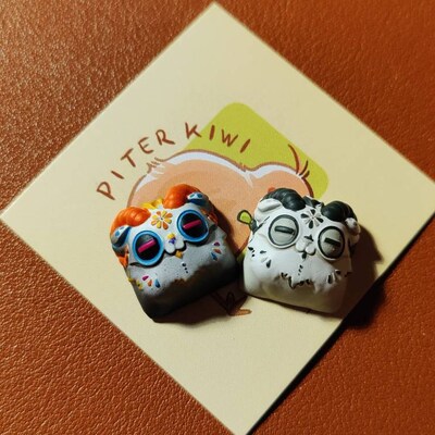 Shark Keycap, Cute Shark Keycap, Animal Keycap, Custom Keycap, Artisan ...