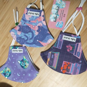 Face Mask Watercolor Origami Cranes - Etsy