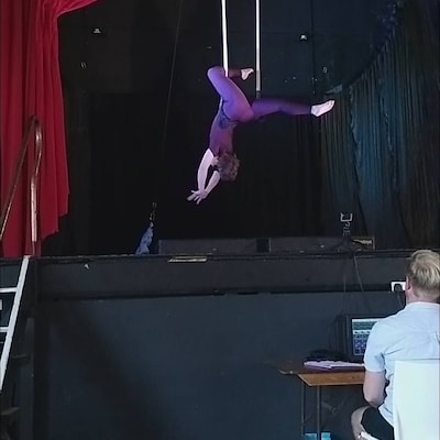 Woman Black Leotard Open Cross Back Bodysuit Ballet Lyrical Gym Wear ...