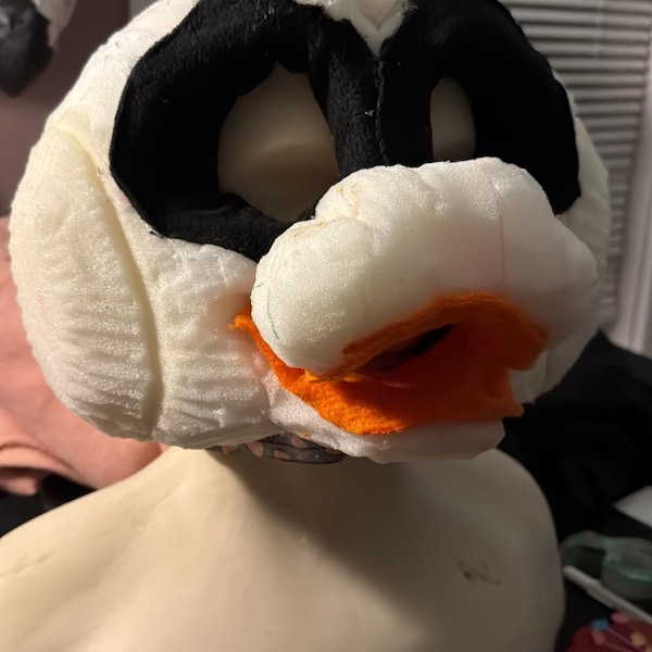 Fursuit Head Lining Pattern Tutorial Balaclava Digital Download PDF ...