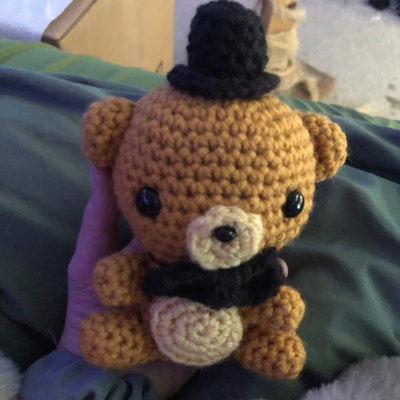 Chibi Golden Freddy Amigurumi Plush - Etsy