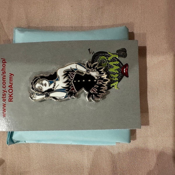 Repo the Genetic Opera Enamel Pin, Horror Movie Pin, Goth Lapel Pin ...