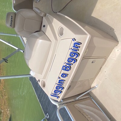 Boat Name Lettering Boat Transom Decal Boat Stickers Boat Decals Boat ...