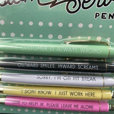 Customer Service Pen Set - Etsy
