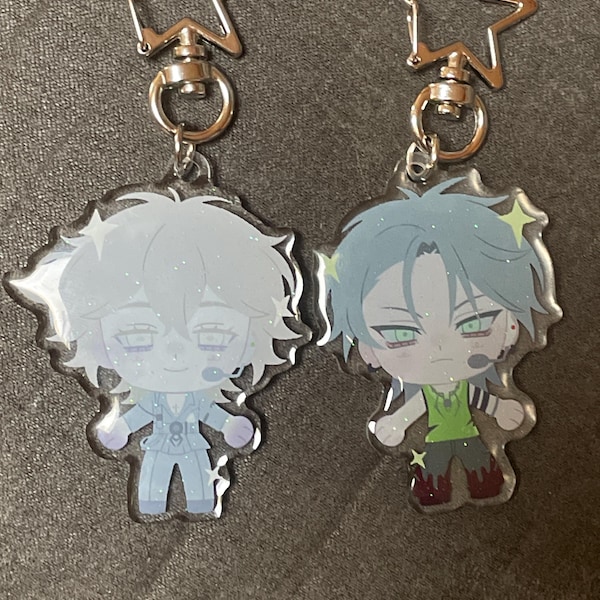 Alien Stage R7 Till & Luka Acrylic Charms - Etsy UK