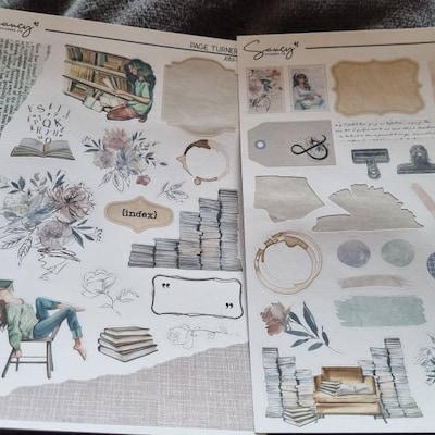 Herbarium Journaling Sticker Kit Bullet Journal Stickers - Etsy
