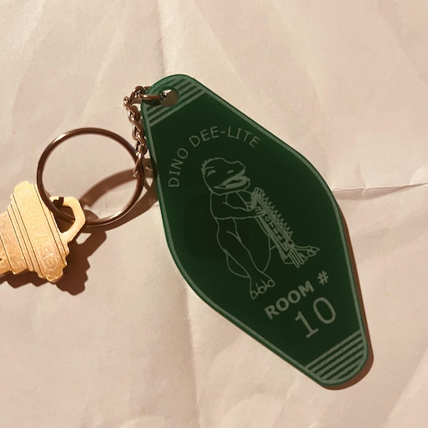 The Bates Motel Room Keychain - Etsy