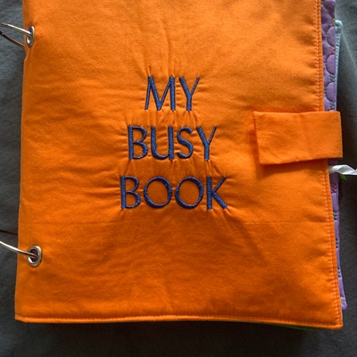 Complete Busy Book W/6 Pages - Etsy
