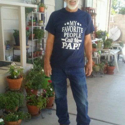 My Favorite People Call Me Papi Unisex Shirt, Papi Shirt, Papi Gift ...