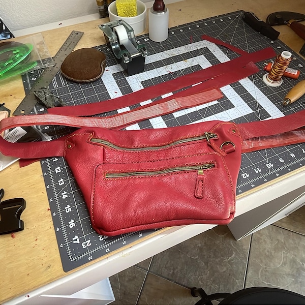 Leather Patterns | Leather Bag Pattern | PDF Leather Pattern | Beginner ...