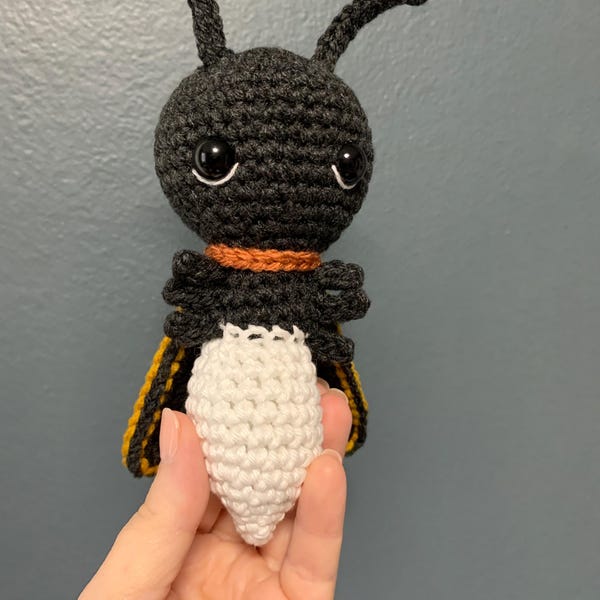 PATTERN: Flicker the Firefly - Crochet Firefly Pattern - Amigurumi ...