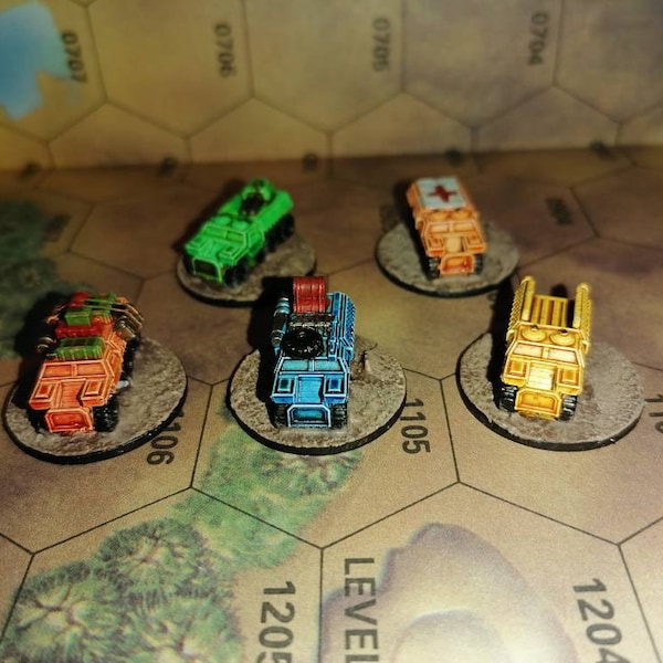 Orbital Knights Aggression Squad x16 8mm KMFP Designs - Etsy