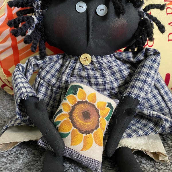 Primitive Raggedy Ann Doll~raggedy Ann~doll~ragdoll~handmade~annie and ...