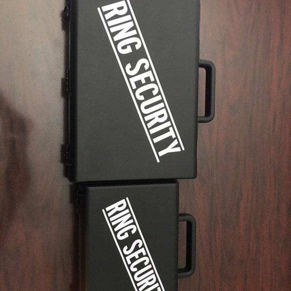 Ring Security Briefcase, Ring Security Case, Ring Bearer Briefcase ...
