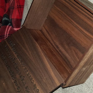 Custom Memory Wooden Laser Engraved Box, Easter Gift Personalized ...