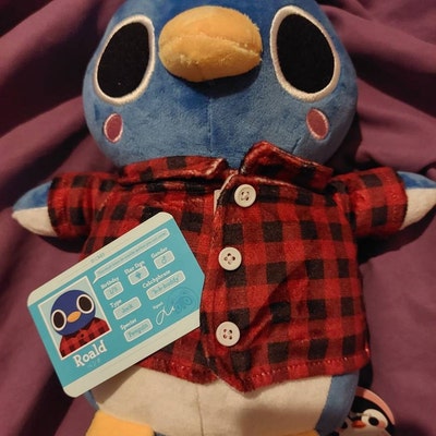 Pingki Penguin Blue Buddy Thigh High Socks - Etsy