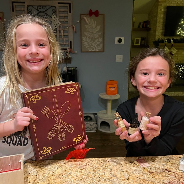 Just Add Magic Cookbook and Spice Box - Etsy