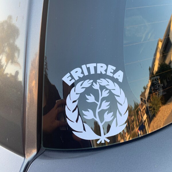 Eritrean Car Decal, Car Window Decal, Habesha Decal, Habesha Bumper ...