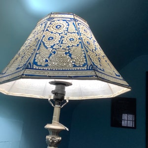 Large Floor Lamp Shade in Multi Colour Floral Pattern - Etsy