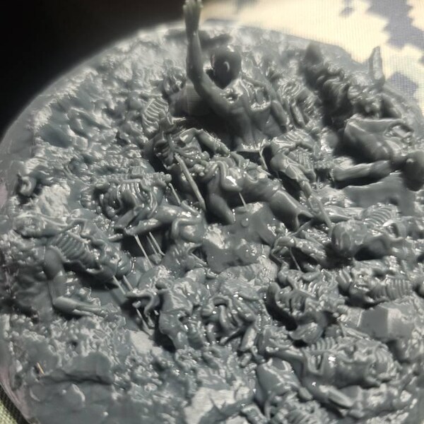 Alpha Carnadon by Clay Beast Creations | Tabletop RPG Miniature Figures ...