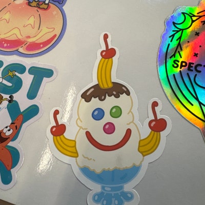 Triple Gooberberry Sunrise Sticker // Spongebob Stickers, Cute Stickers ...