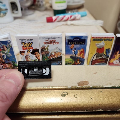 Mini 1:6 VHS A-J Titles Tapes Choose the Movie Retro - Etsy